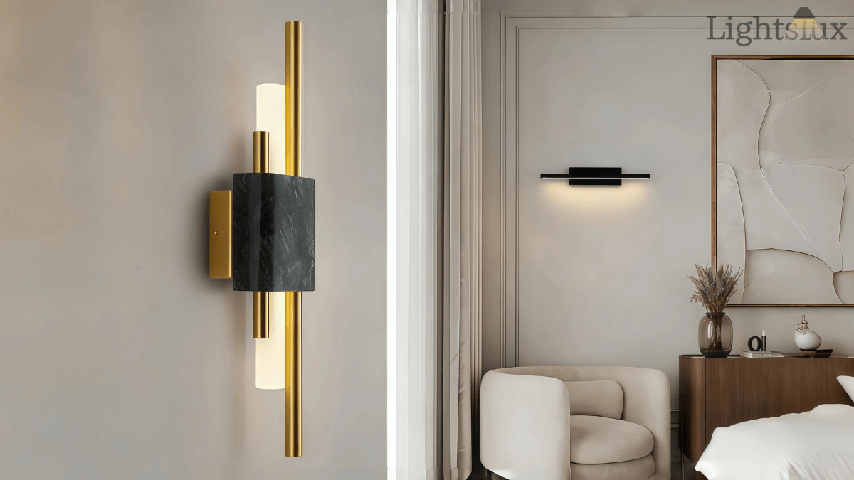 art deco wall lamp trends: Illuminate Your Living Room – LightsLux