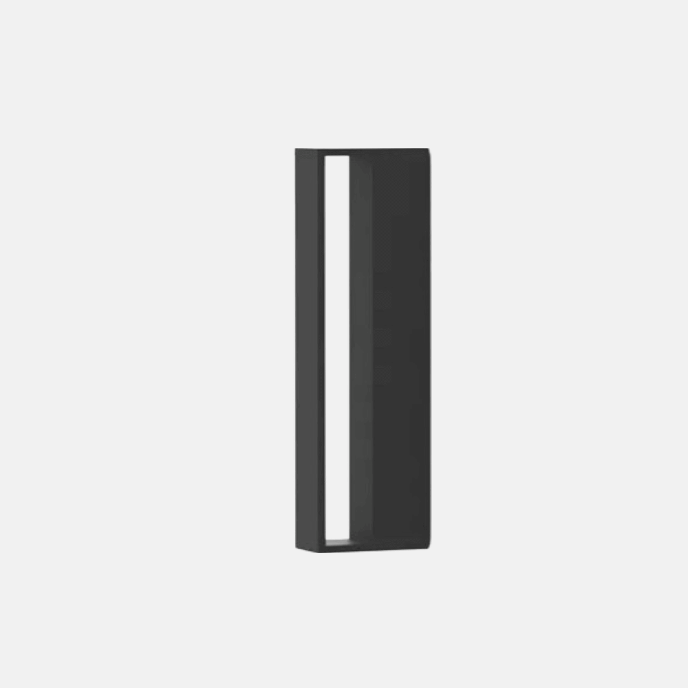 Arcato Modern Sensor Outdoor Wall Lamp – Black/White Metal | Lightslux ...